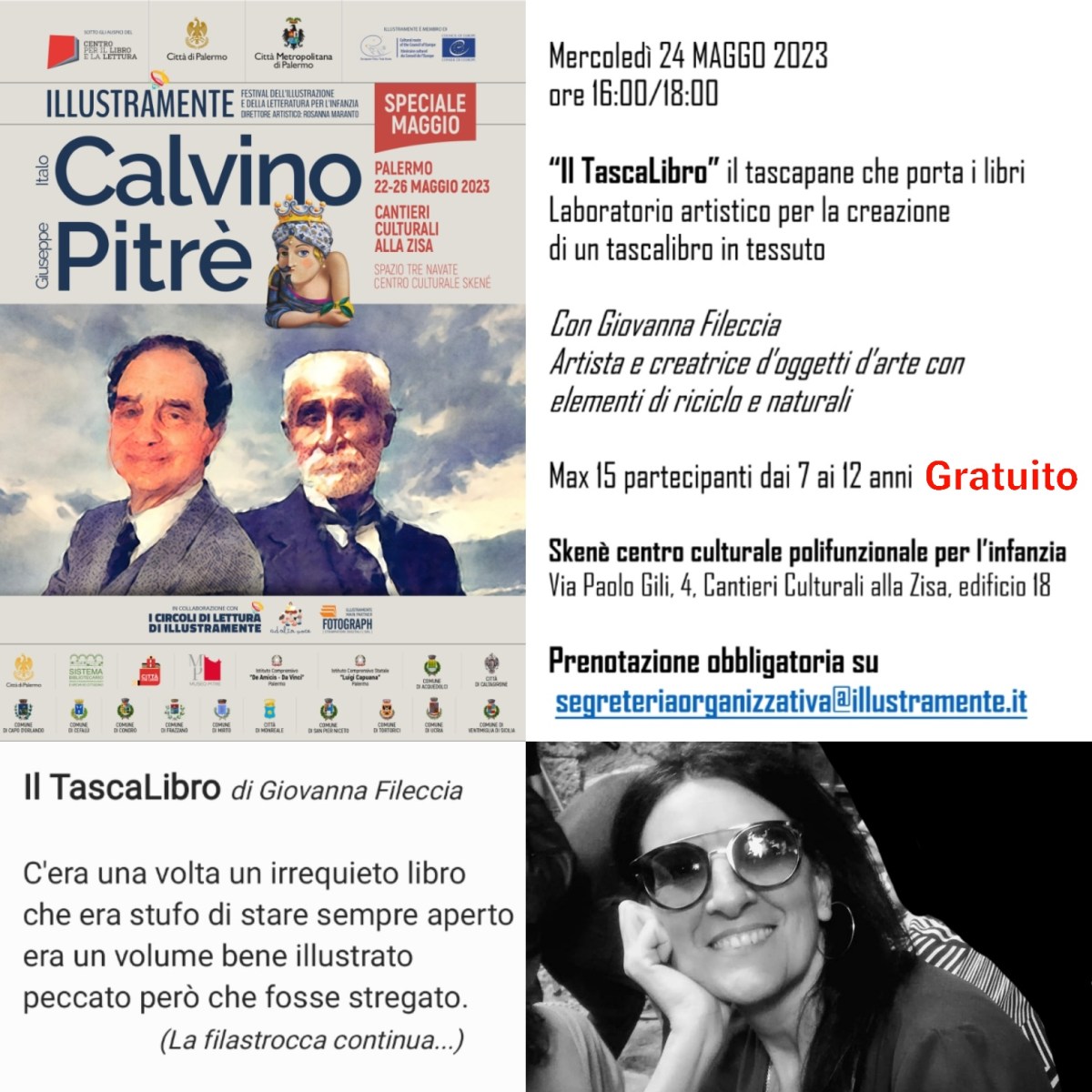 IL TascaLibro, laboratorio creativo di e con Giovanna Fileccia. 24/5 ...